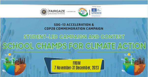 Climate Action Campaign Contest 2024 | One Day For Climate Action | SDG ...